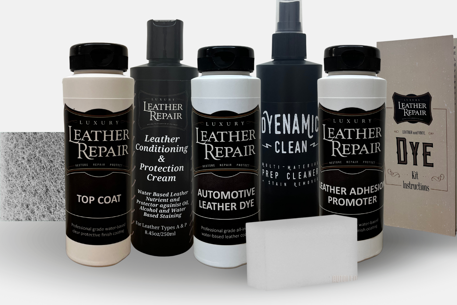 Leather & Vinyl Dye Kit for Color Changes – Maxxed Customs